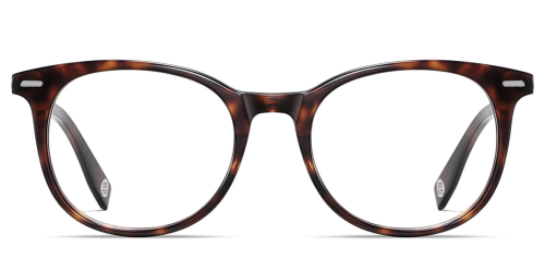 Modena Eyeglasses Tortoise Round Prescriptions glasses | Eyecedar